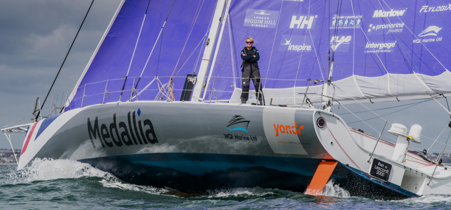 Medallia Becomes The Title Sponsor of Pip Hare | Azimouthio Yachting Info